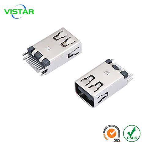 Mini Displayport Connector 20pin Clamp Pcb Shenzhen Vistar