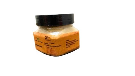 Orange PPS Powder Fairness Face Pack For Personal Parlour Packaging Type Plastic Box At