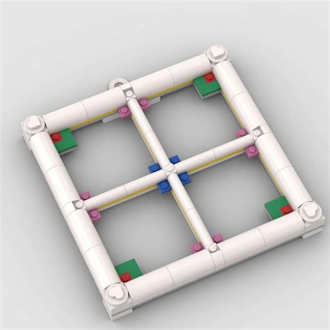 Lego Moc Frame For 43221 Four Icons By Uminuo Rebrickable Build