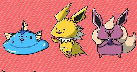 ブイズ 【eeveelution】 ナカノコのイラスト Pixiv