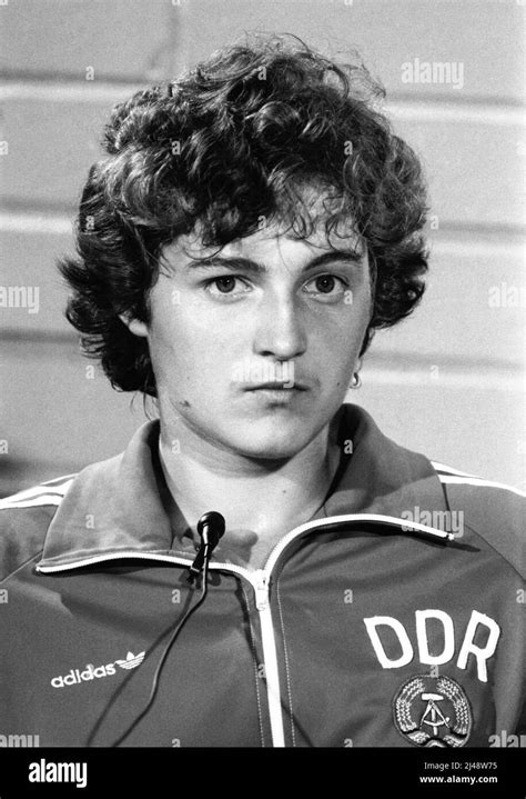 Silke Gladisch Möller Gdr Sprint And Relay Athlete At Iaaf World