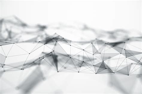 Abstract Particle Background Mess Networkfuturistic Plexus Array Big