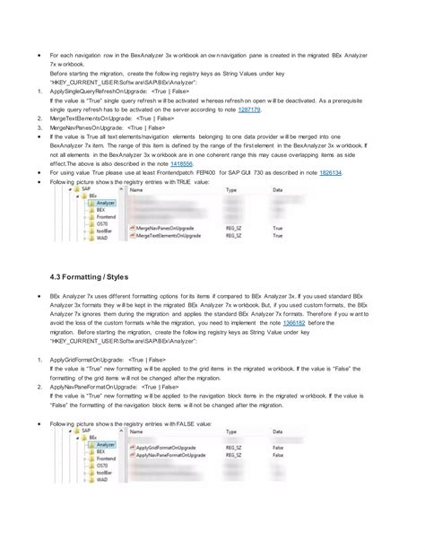 Migration Of Sap Bw Bex Analyzer 3x To Bex Analyzer 7x Pdf