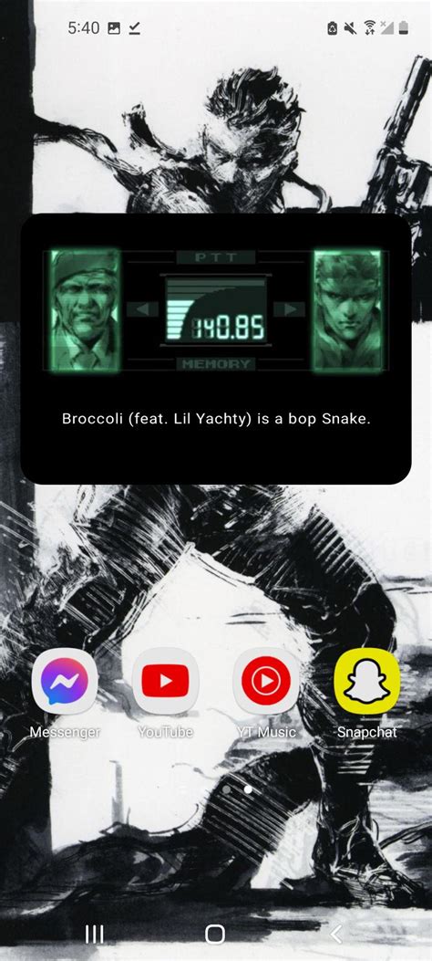 I Made A Custom Widget On My Phone That Makes Colonel Tell Me Whatever Song Im Listening To Is