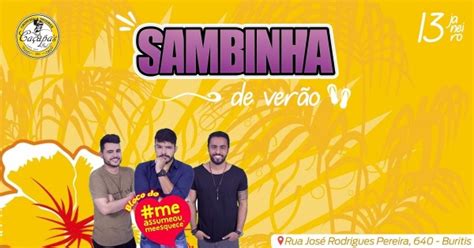 Sambinha De Ver O Em Belo Horizonte Sympla