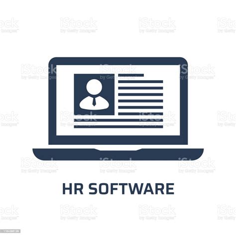 Hr 軟體圖示時尚平面向量hr軟體圖示在白色背景從一般收集 向量插圖可用於網路和移動 Eps10向量圖形及更多互聯網圖片 互聯網 人