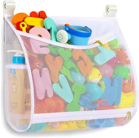 Bath Toy Organizer Multiple Ways To Hang Extra Large