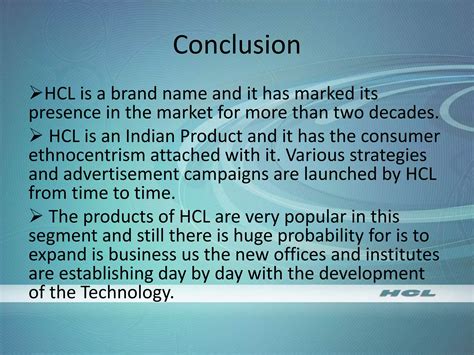 Hcl Technologies Pvt Ppt