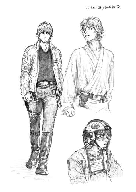 Luke Skywalker Star Wars Drawn By Haruichiharuichithm Danbooru