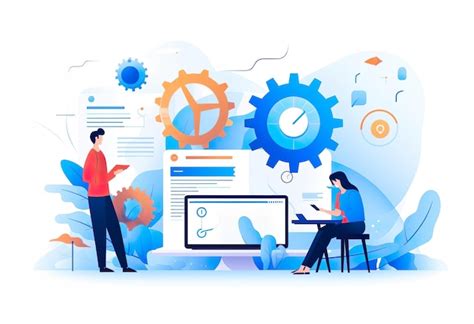 Premium Photo Project Management Tools Abstract Concept Vector