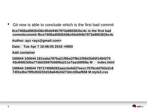 Automated Debugging With Git Ppt