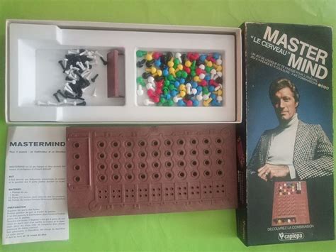 Mastermind Jeu De Société 1976 éditions Capiepa Jeu Complet Luckyfind