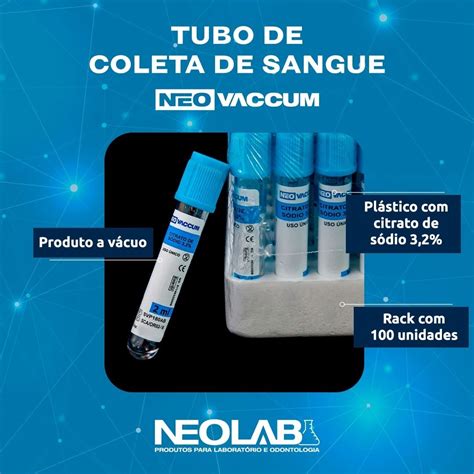 Tubo P Coleta De Sangue A Vacuo C Citrato De Sodio 3 6 Ml