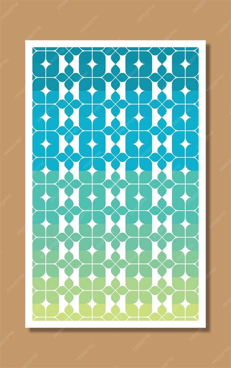 Premium Vector Symmetrical Vector Pattern