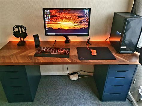My New Ikea Battlestation Love How This Has Turned Out Any