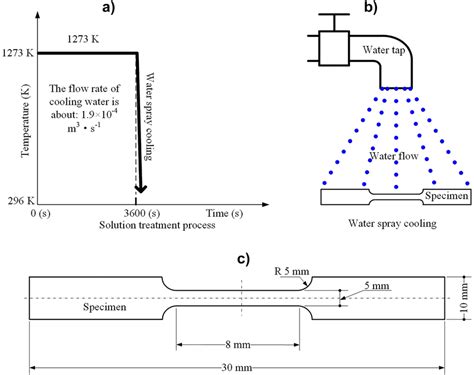 Schematic Illustration Of The Experiment A Solution Treatment
