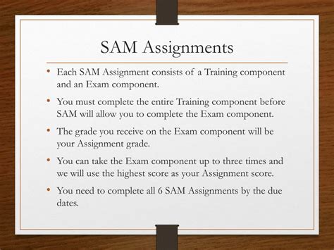 Ppt Using Sam 2013 In Cgs1060 Powerpoint Presentation Free Download
