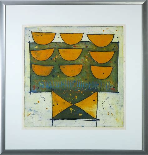 Lily Corver Ets En Aquatint Zonder Titel Ingelijst Verkocht Kunstveiling Nl