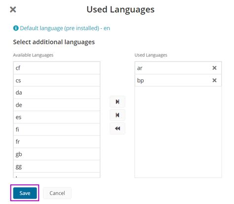 Updating Languages Ale Documentation For Ifs Cloud