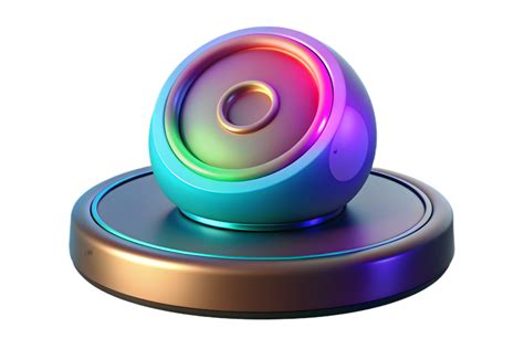 Uma Colorida Câmera Em Topo Do Uma Metal Ficar De Pé 49160925 Png