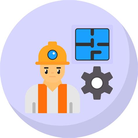 Civil Engineer Vector Icon Design 20869112 Vector Art At Vecteezy