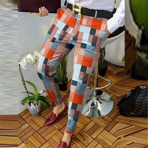 Versa Pattern Printed Casual Fashion Suit Trouser Pants S4 Ene Trends