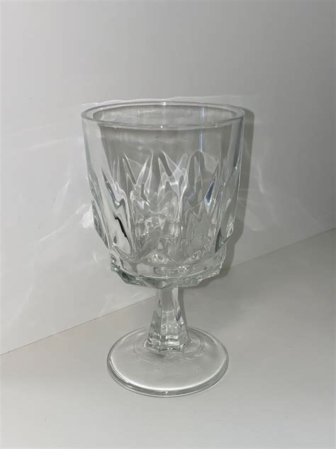 Etched Crystal Vintage Goblet Collective Event Group