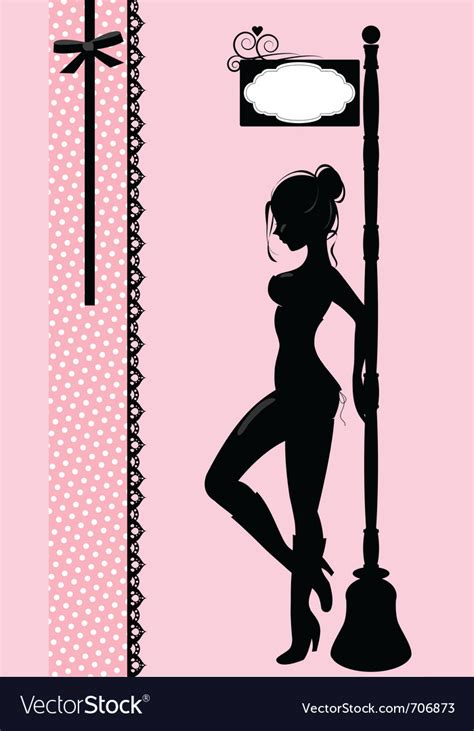 Sexy Silhouette Royalty Free Vector Image Vectorstock