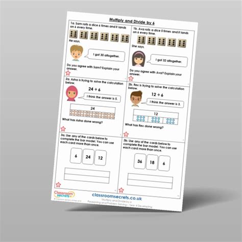 Year Multiply And Divide By Reasoning And Problem Solving Resource