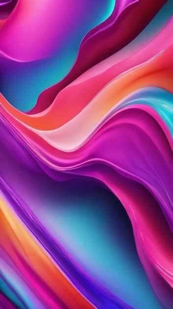 Premium Ai Image Candy Color Gradient Abstract Background