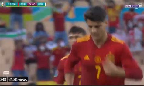 Filgoal فيديوهات هدف إسبانيا الأول في بولندا ألفارو موراتا يورو