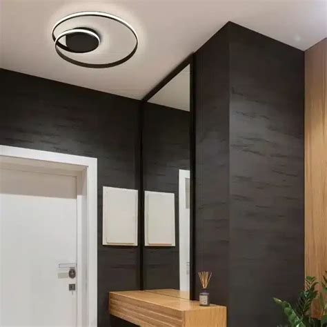 Neverend Led Ceiling Fitting Black Lightstore