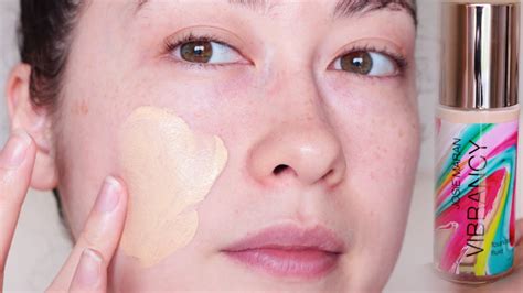 New Josie Maran Vibrancy Argan Oil Foundation Fluid Youtube