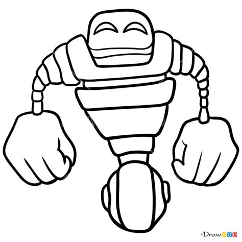 how to draw unicycle robot robots