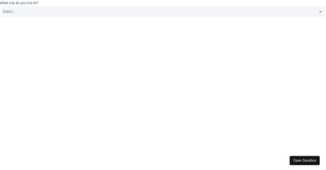 Select Async Codesandbox