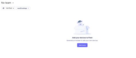 Show No Matching Hosts Information When No Hosts Are Returned From