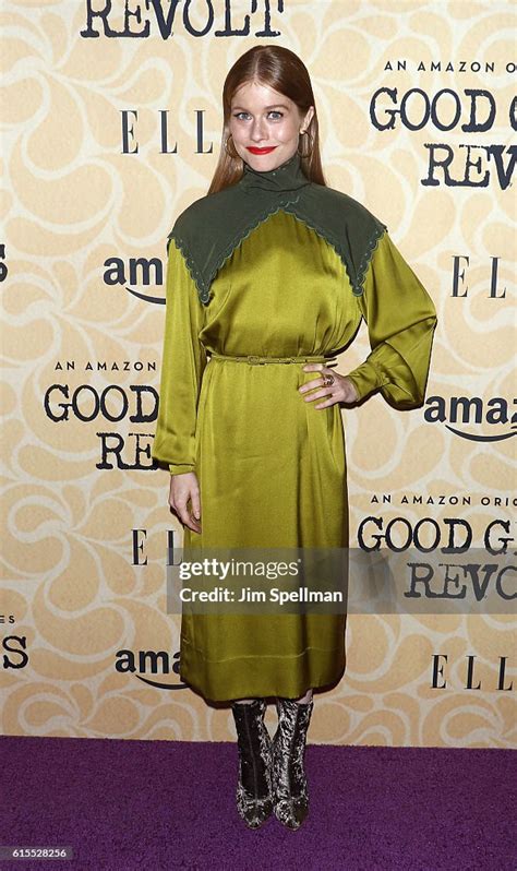 Actress Genevieve Angelson Attends The Good Girls Revolt New York