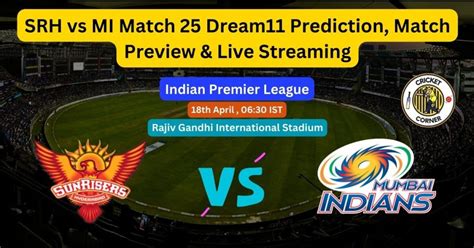 Mi Vs Rcb Match 54 Dream11 Prediction Match Preview And Live Streaming