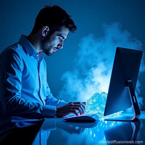 Blue Crystal Desktop Stable Diffusion Online