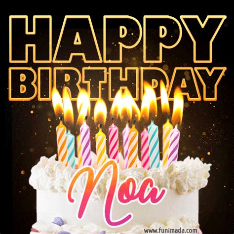 Noas Name Happy Birthday Cake  Download On