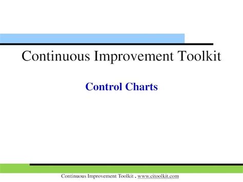 Pdf Continuous Improvement Toolkit Improvement Toolkit Continuous