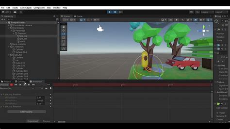 parque samplescene windows mac linux unity 2021 3 3f1 personal dx11
