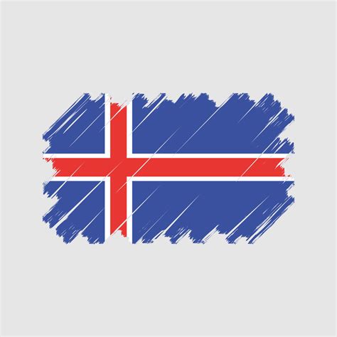 Iceland Flag Vector National Flag 11516615 Vector Art At Vecteezy