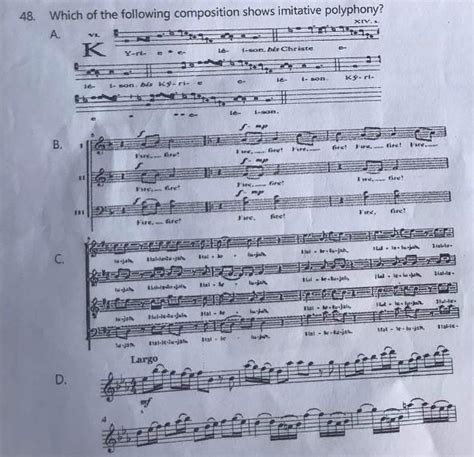 Music 42 A Period In Music Which Derived From A Portuguese Word Which