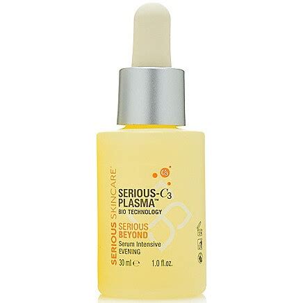 Serious Skincare Serious C 3 Plasma Bio Technology Beyond Evening Serum