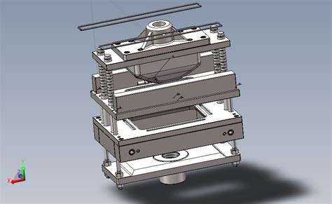 深冲压工具 Solidworks 2011 模型图纸下载 懒石网