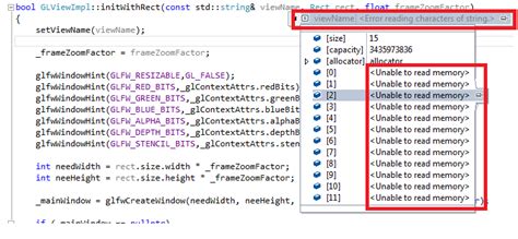 C Vs2015 Coco2d X 38 Error Reading Characters Of String Stack