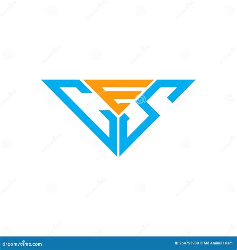 Diseño Creativo Del Logotipo De La Letra De La Cis Con Gráfico