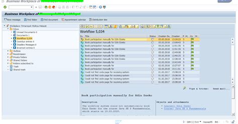 Sapsystemsofreza Analyze Sap Workflow