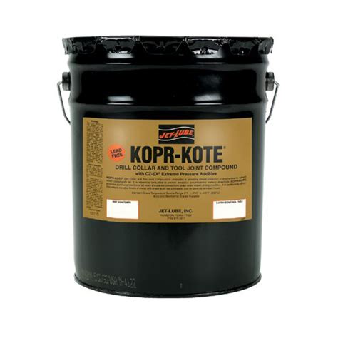 Bettymills Kopr Kote® Tool Joint And Drill Collar Compounds Jet Lube